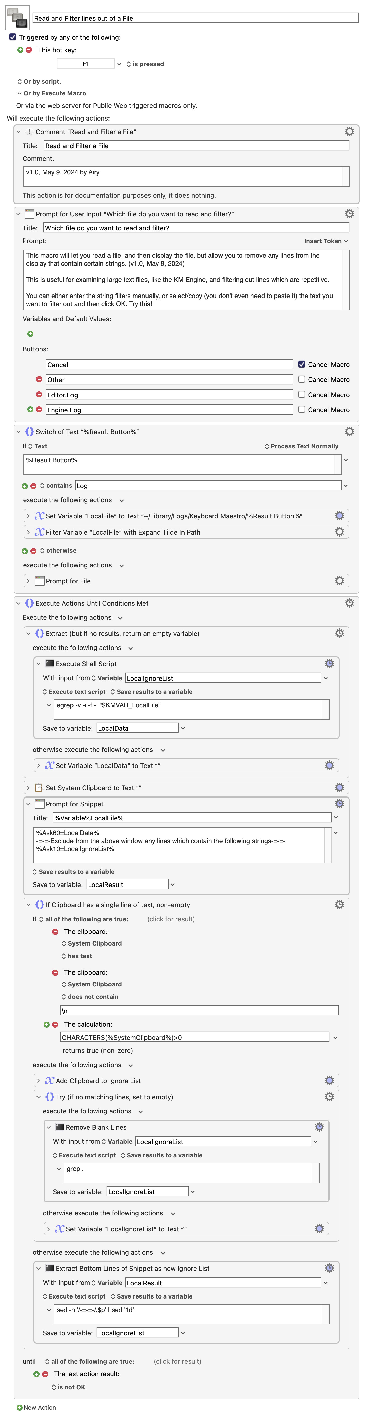Read And Filter Lines Out Of A File Macro V11 0 2 Macro Library
