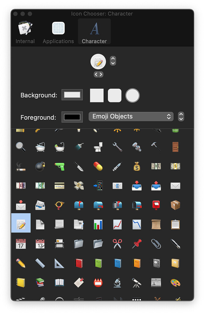 Using Emojis As Icon For Macros Tips And Tutorials Keyboard Maestro Discourse