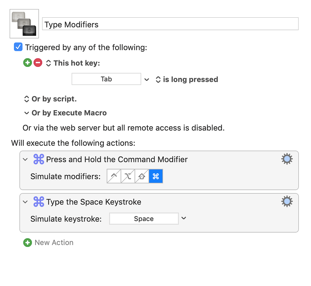 Help With Type Modifiers Questions And Suggestions Keyboard Maestro Discourse 