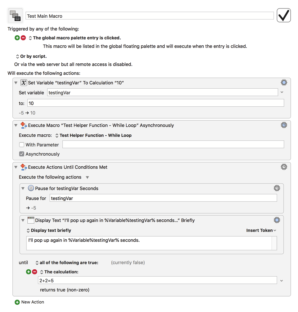 How Can I Limit A Macro To Only Be Enabled While Another Macro Is Running Or Can A Running 