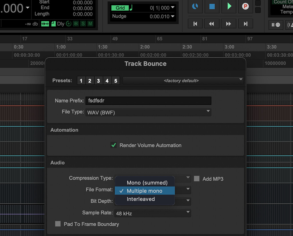 Applescript To Select A Menu Item In A Pop Up Window Pro Tools Questions And Suggestions