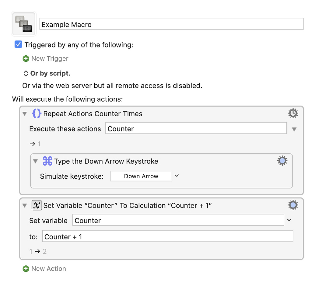 Repeat 1 Each Time The Macro Is Activated Questions And Suggestions Keyboard Maestro Discourse