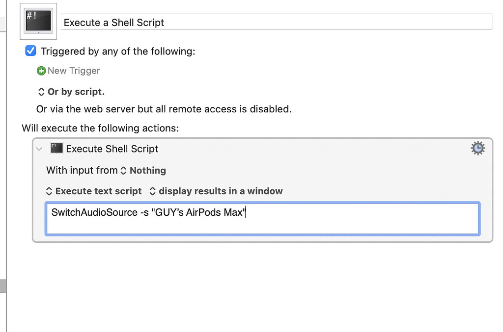 Try To Run Shell Script Command Questions And Suggestions Keyboard Maestro Discourse