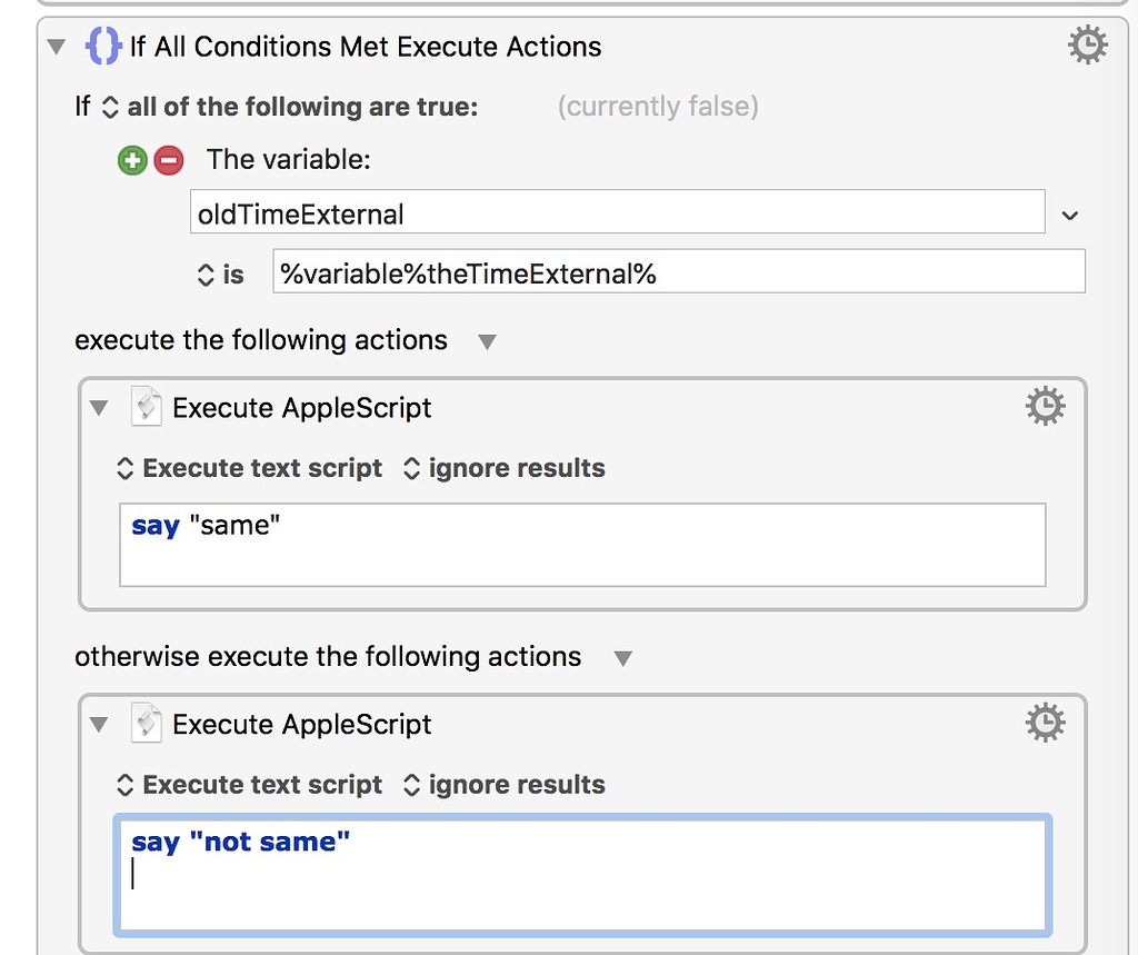 Checking A Variable Against Another Variable Questions And Suggestions Keyboard Maestro Discourse