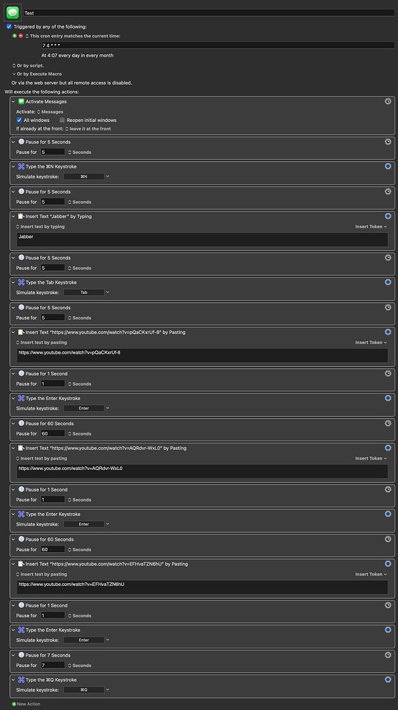 Optimize Macro For Sending Sequence Of Messages Through Messagesapp Questions And Suggestions 1101
