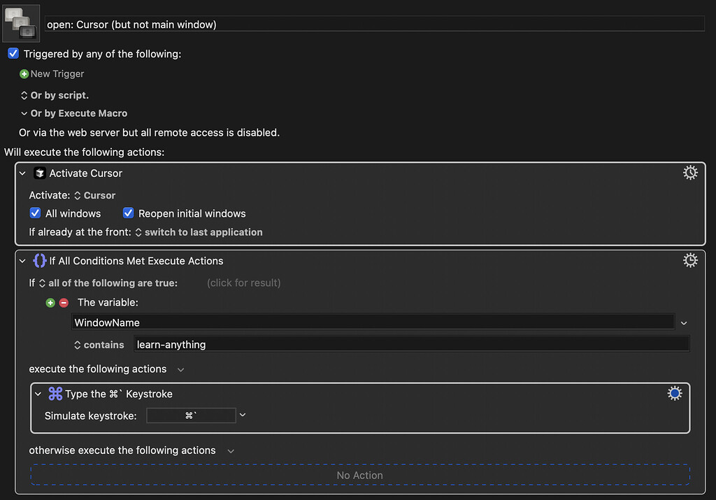 How To Open An App But Make Sure That The Window Title Does Not Contain A String Questions 7310
