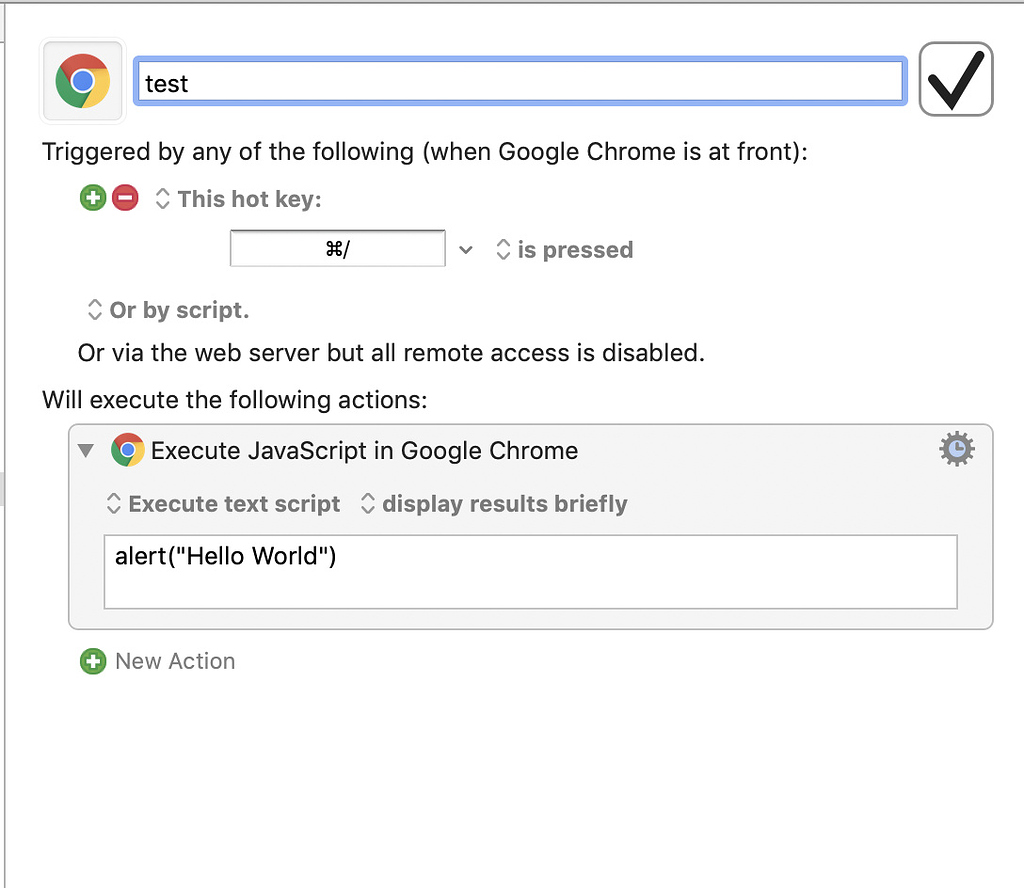 Executing Javascript in Chrome Browser doesn't do anything - Questions ... Executing Javascript in Chrome Browser doesn't do anything - Questions ...