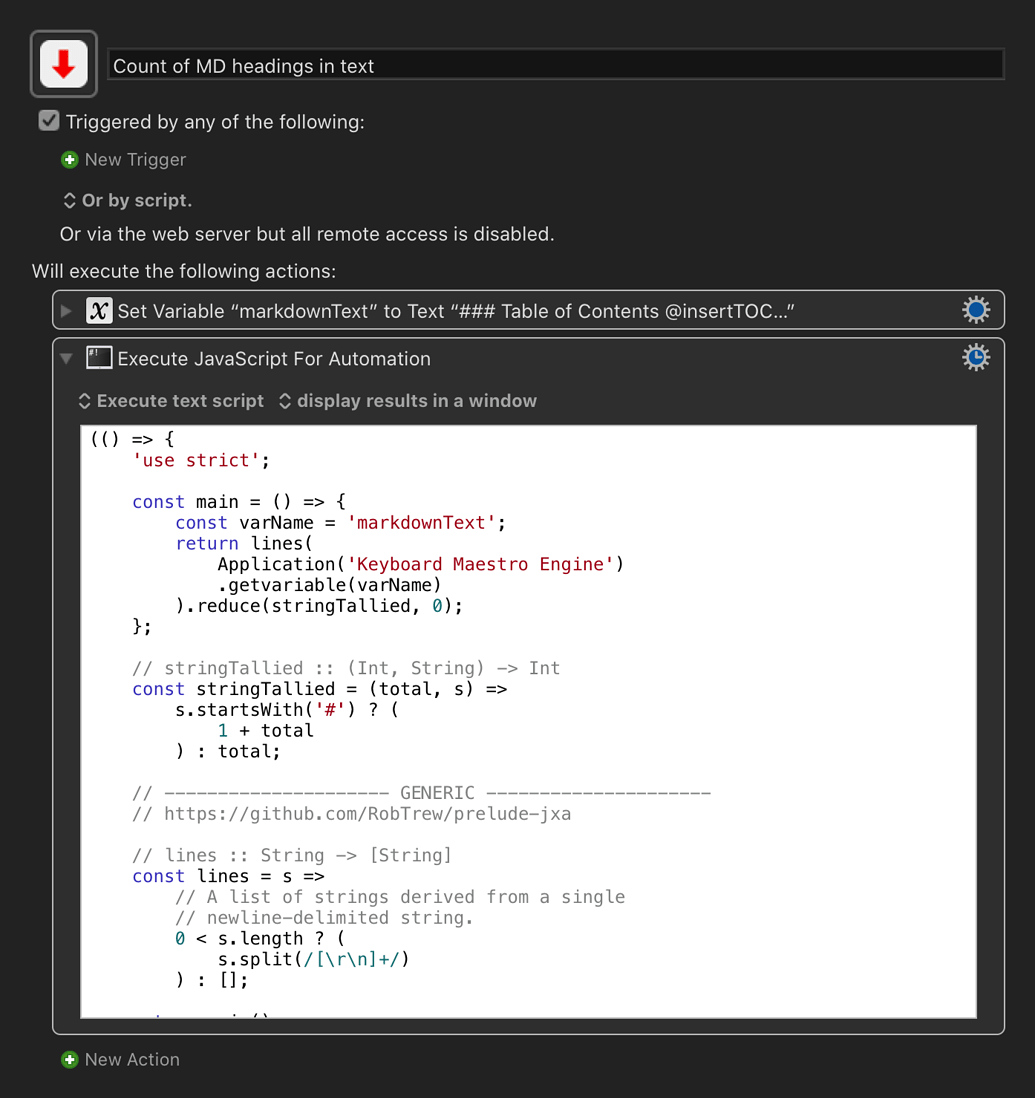 Creation Of A Markdown TOC Need To Calculate The Number Of Headers creation-of-a-markdown-toc-need-to-calculate-the-number-of-headers