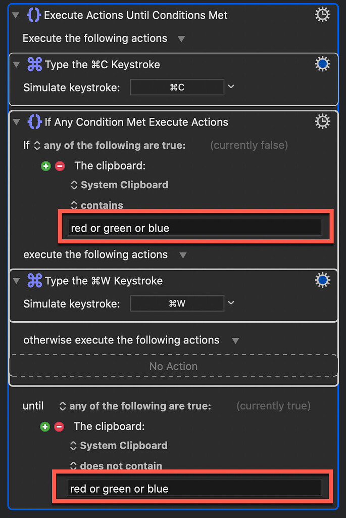 How To Use Or To Match Multiple Options On The Clipboard Questions And Suggestions Keyboard
