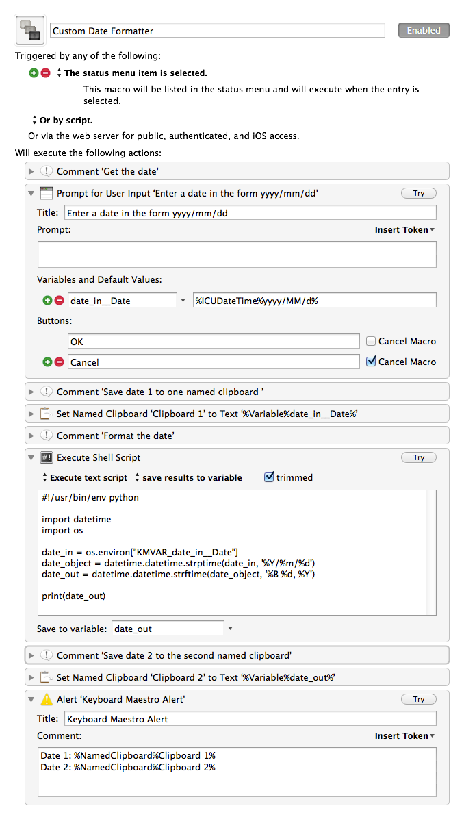How Do I Convert A Date From One Format To Another ions Suggestions Keyboard Maestro 