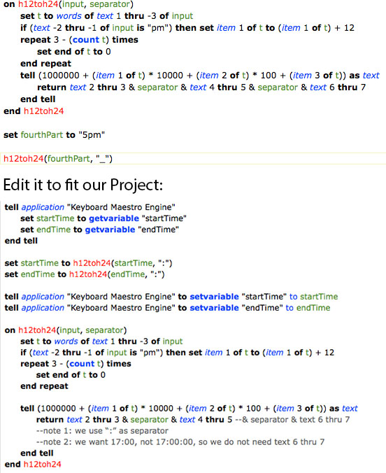 Converting 12 Hour Time Formats To 24 Hour Time Format ions